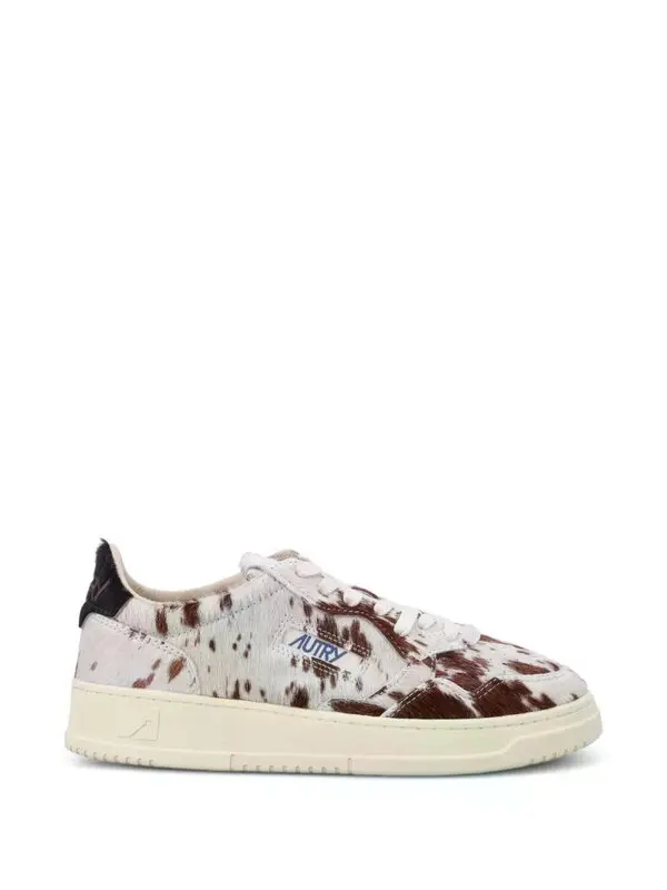 AUTRY Pony-hair Sneakers - Neutrals