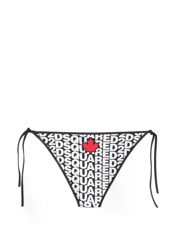 Dsquared2 Logo-print Side-tie Briefs