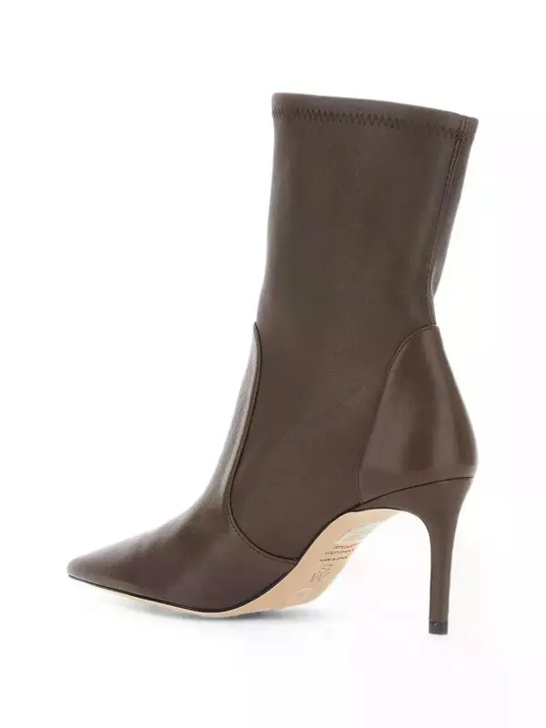 STUART WEITZMAN Power Pointed-toe Ankle Boots