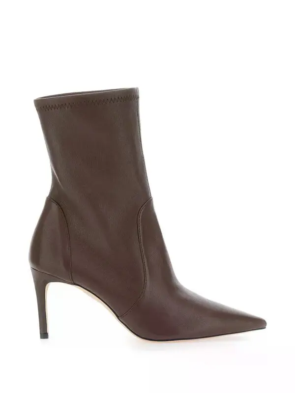 STUART WEITZMAN Pointed-toe Ankle Boots - Brown