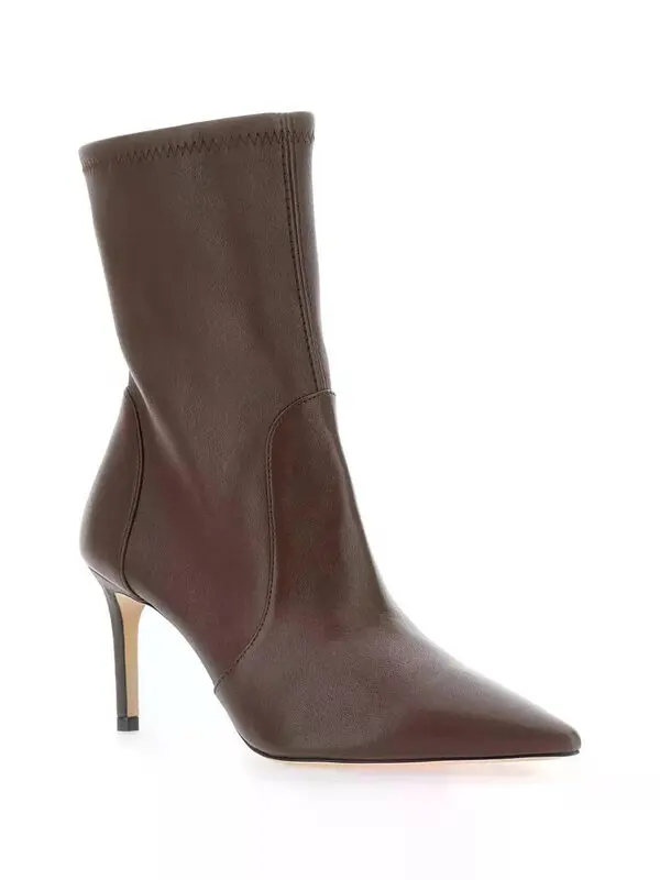 STUART WEITZMAN Pointed-toe Ankle Boots - Brown