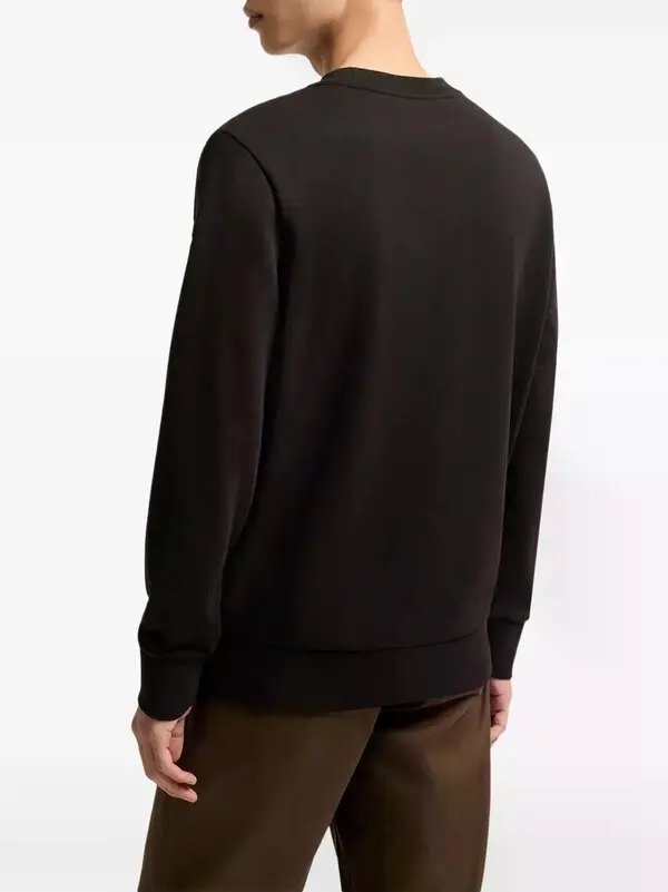 Moncler Logo-embroidered Crew-neck Sweatshirt