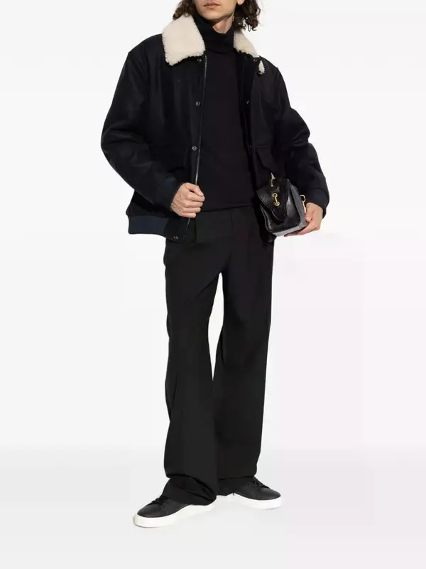 Balmain Logo-embroidered Turtleneck Sweater