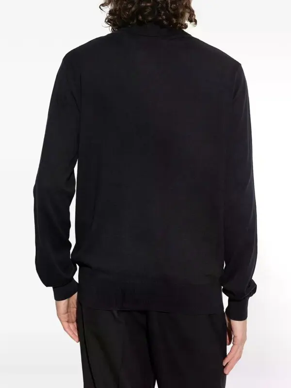 Balmain Logo-embroidered Turtleneck Sweater