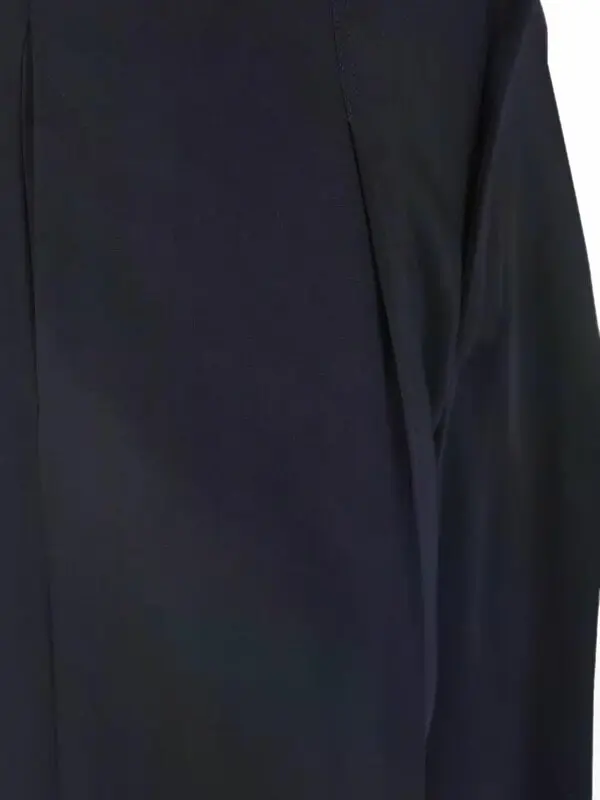 Alberta Ferretti Wide-leg Pleated Tailored Trousers