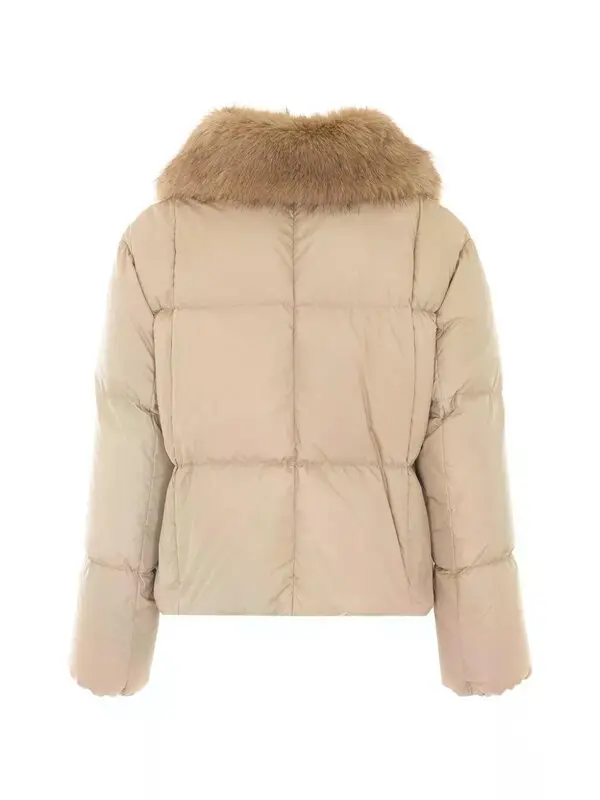 Herno Faux-fur Trim Padded Jacket