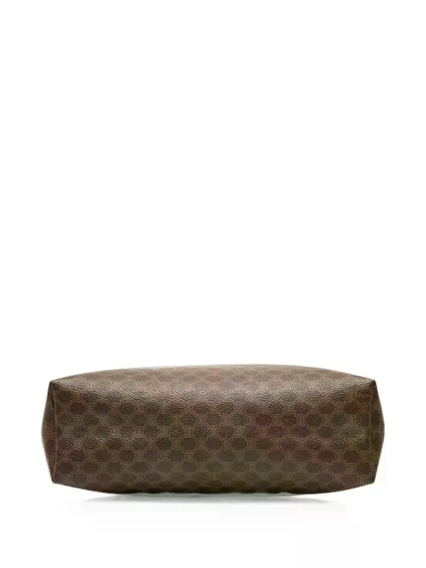 Celine 2000 Macadam Coated Canvas Tote Bag