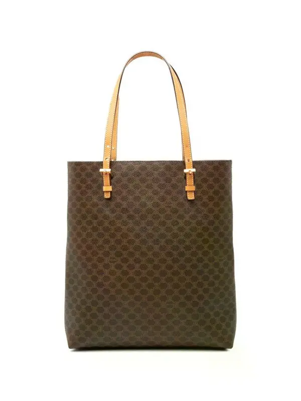Celine Macadam Coated Canvas Tote Bag