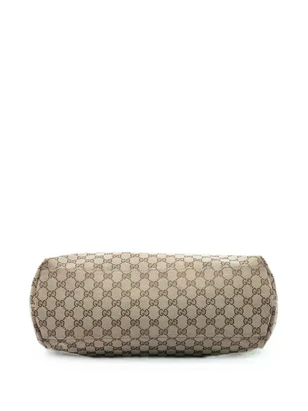 Gucci 2016-2026 Gg Canvas Web Tote Bag