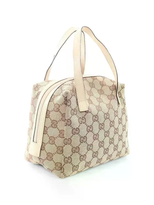Gucci 2000s Gg Canvas Tote Bag
