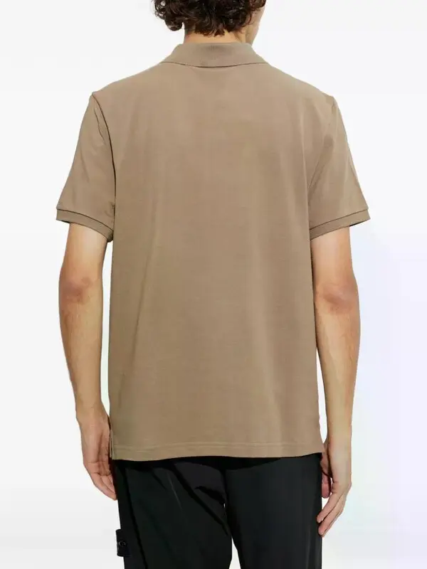 Moose Knuckles Logo-plaque Piqué Polo Shirt