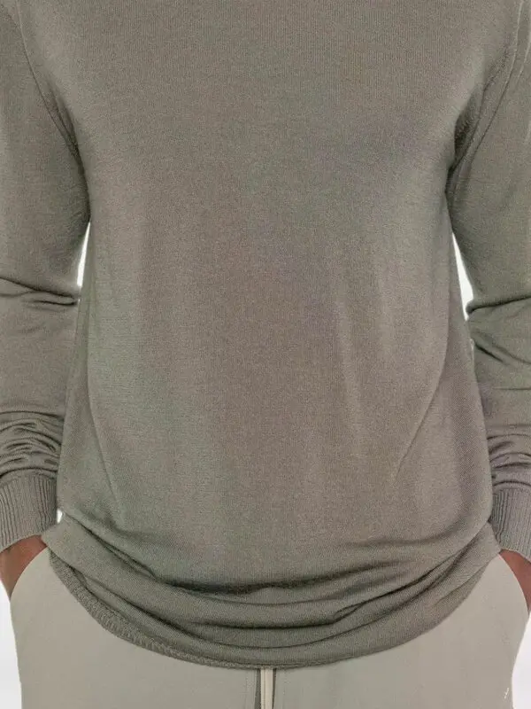 Rick Owens Oversized Fine-knit Hoodie