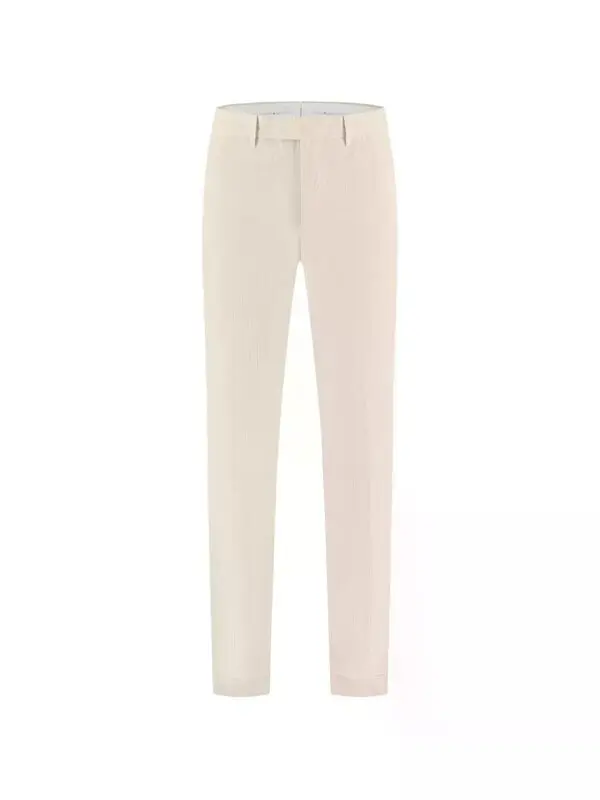 PT TORINO Corduroy-effect Tailored Trousers - Neutrals