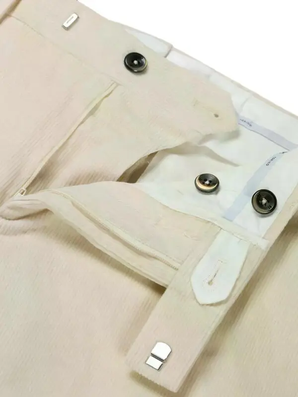 PT TORINO Corduroy-effect Tailored Trousers