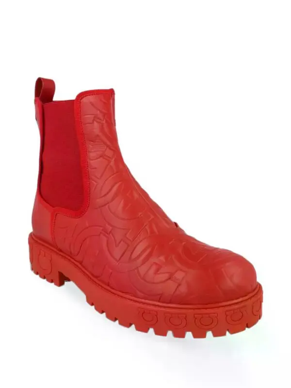 FERRAGAMO Varsi Gancini Chelsea Boots
