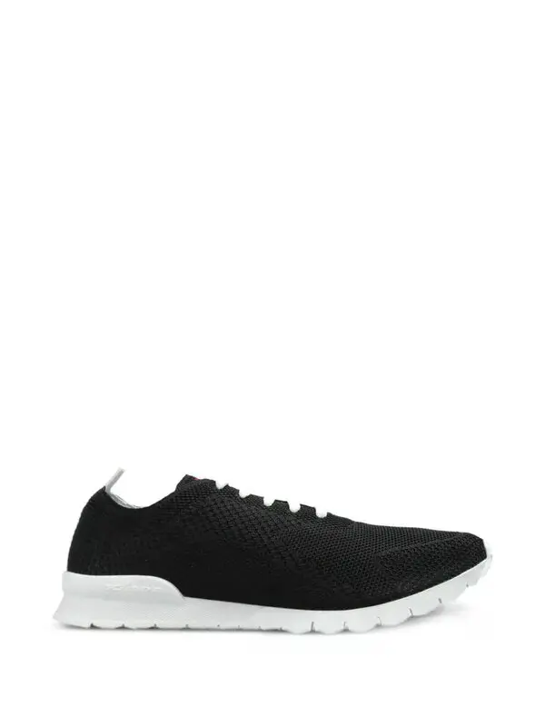 Kiton Mesh-knit Lace-up Sneakers