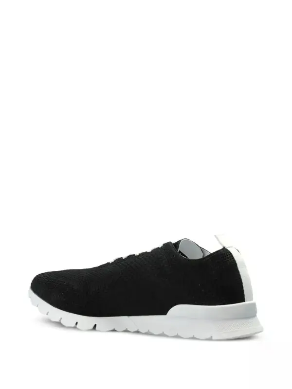 Kiton Mesh-knit Lace-up Sneakers