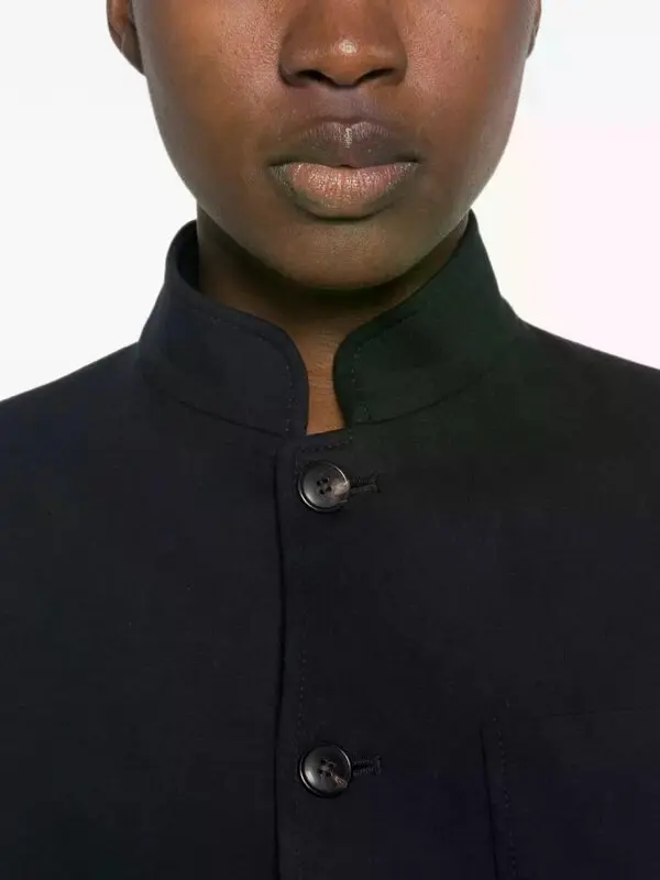 CIRCOLO 1901 Mandarin-collar Patch-pocket Jacket