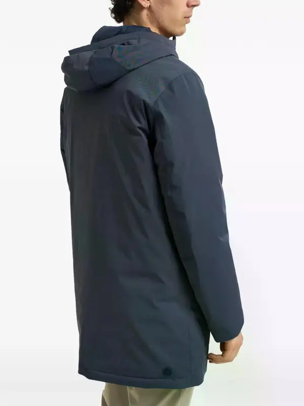 COLMAR Hooded Logo-patch Raincoat