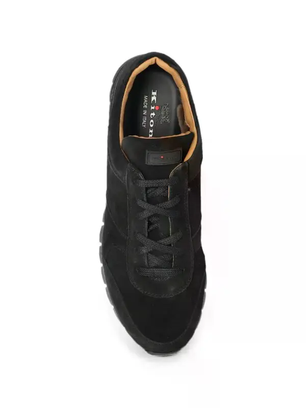 Kiton Suede Classic-lacing Sneakers