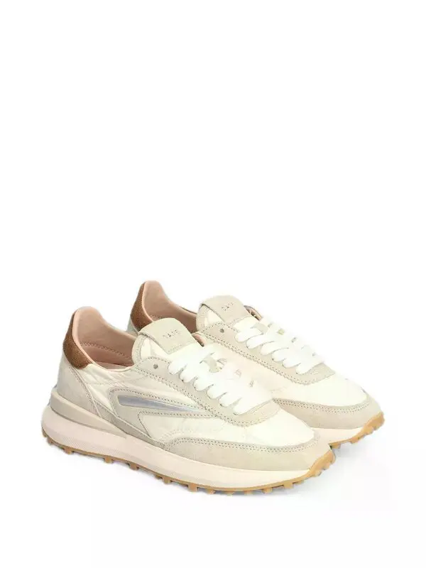 D.a.t.e. Panelled Suede-trim Sneakers