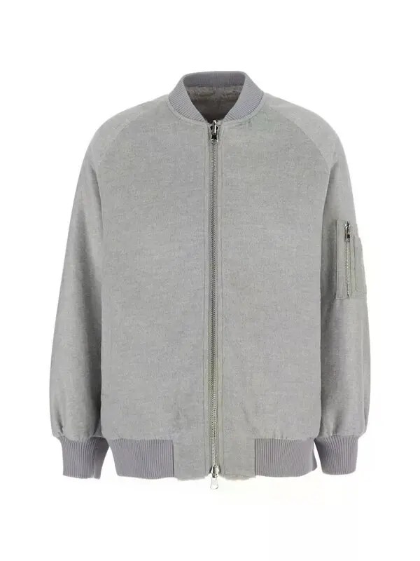 VALENTINI 1972 Reversible Bomber Jacket - Grey