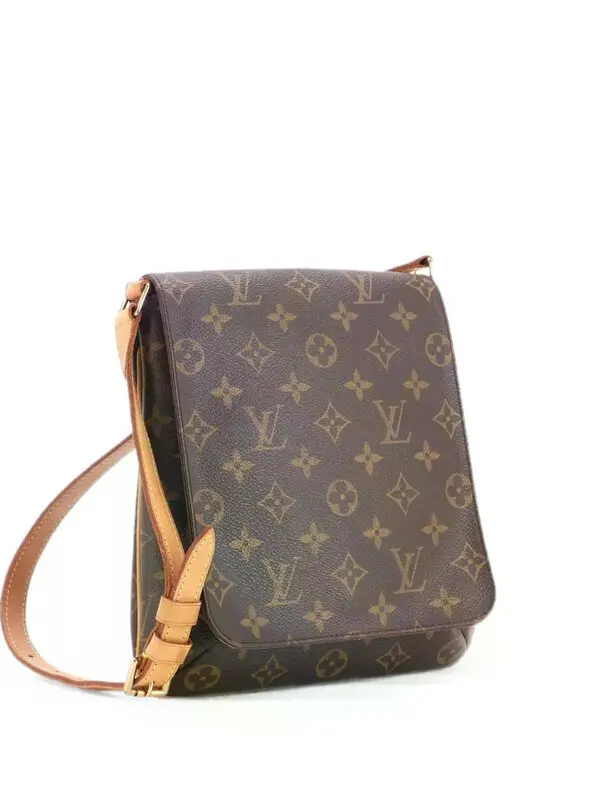 LOUIS VUITTON Musette Salsa Handbag Monogram Canvas Pm Shoulder Bag - Brown