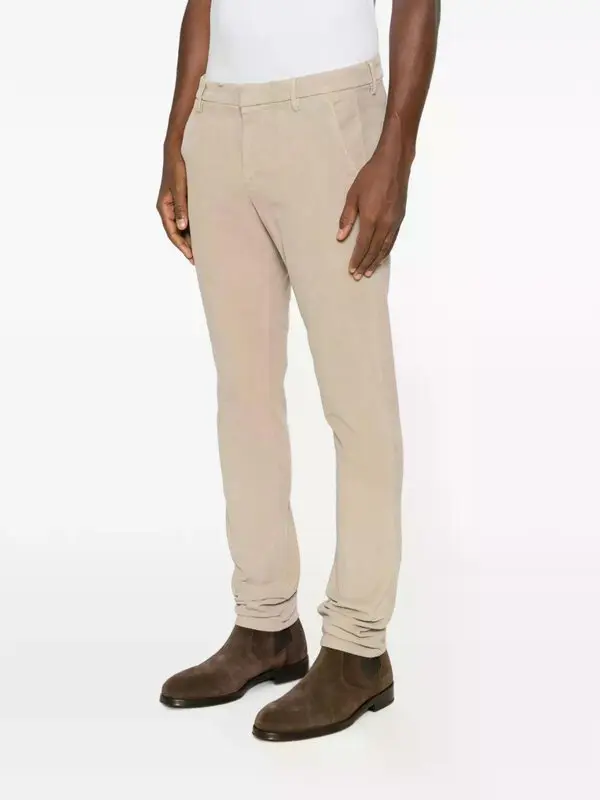 DONDUP Corduroy-effect Slim-fit Trousers