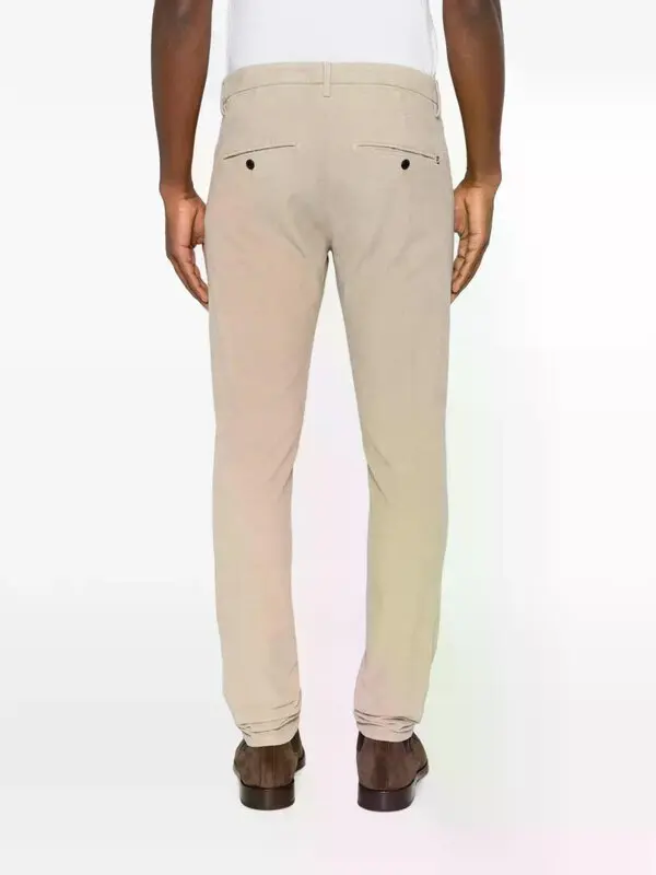 DONDUP Corduroy-effect Slim-fit Trousers