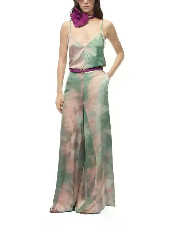 Pinko Gradient Satin Trousers