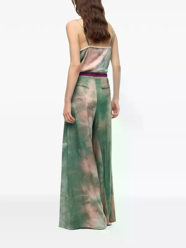 Pinko Gradient Satin Trousers