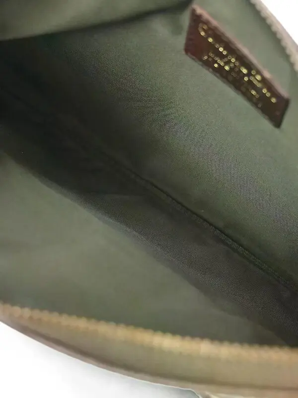 Dior 2001 Trotter Buckle Clutch Bag
