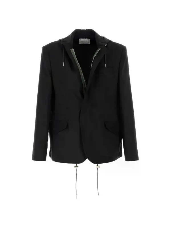 Sacai Hooded Twill Jacket