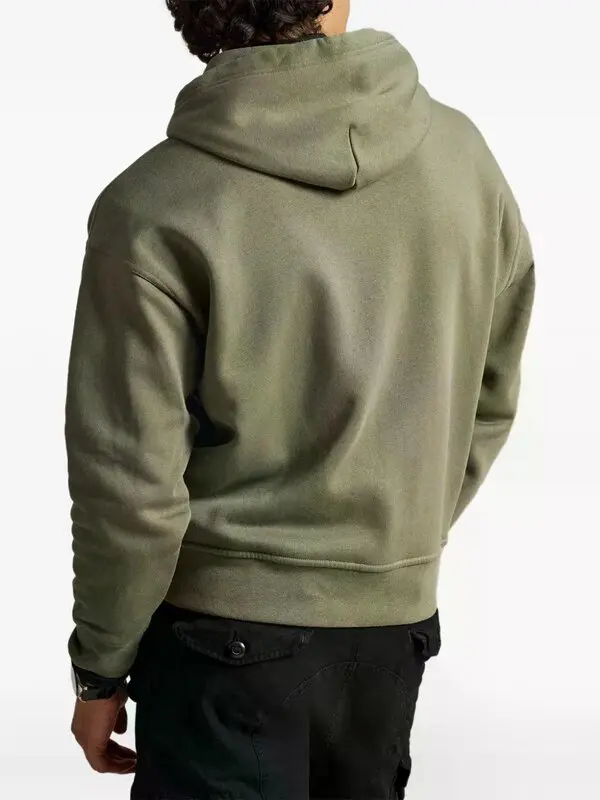 Polo Ralph Lauren Embroidered-logo Hoodie - Green