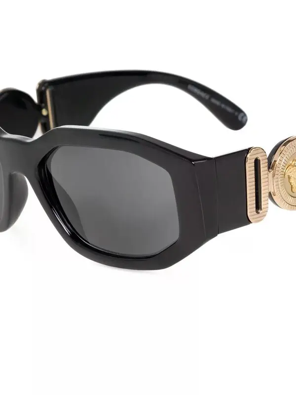 Versace Medusa Biggie Geometric-frame Sunglasses