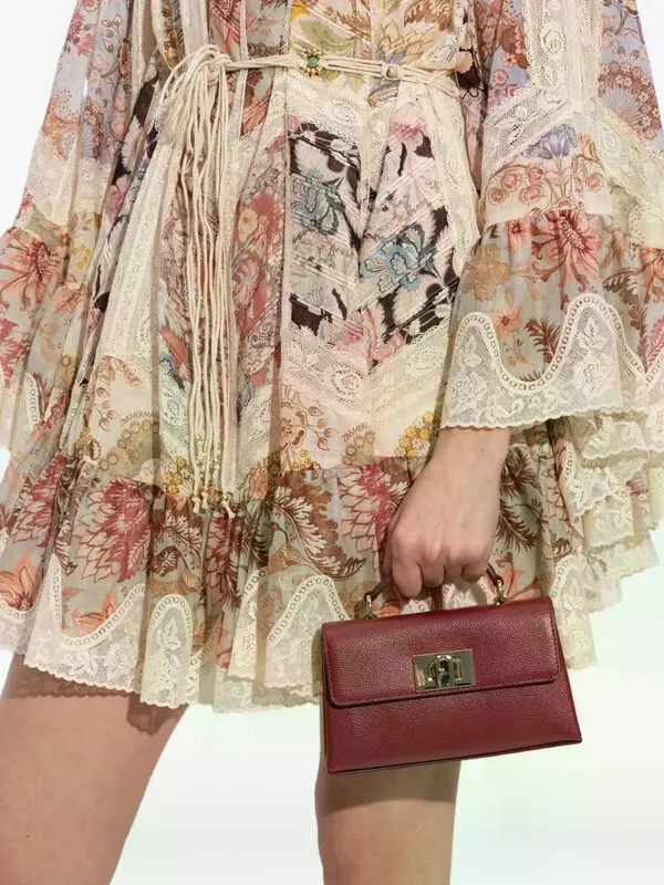 Furla 1927 Mini Leather Tote Bag