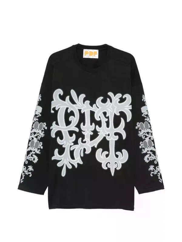 PDF Graphic-print Long-sleeve T-shirt