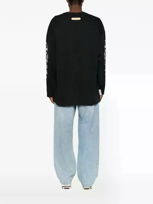 PDF Graphic-print Long-sleeve T-shirt