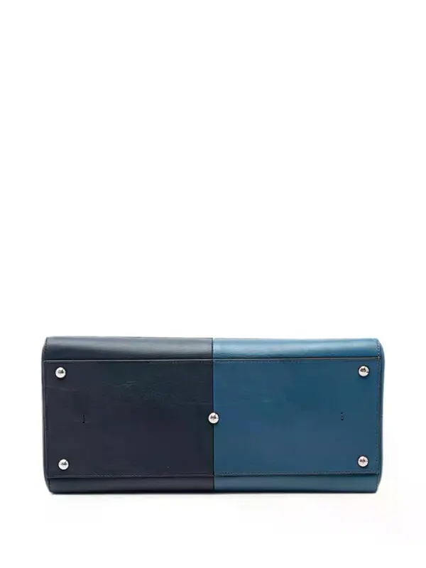 Fendi 2010-2026 Large Bicolor Vitello Elite 3jours Tote Bag