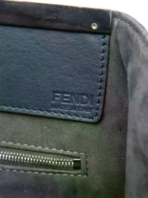 Fendi 2010-2026 Large Bicolor Vitello Elite 3jours Tote Bag