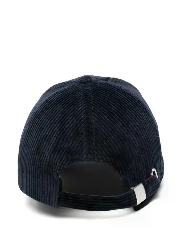 Barbour Preston Corduroy Cap - Blue