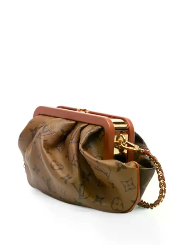 LOUIS VUITTON 2020 Monogram Reverse Boursicot Ew Crossbody Bag - Brown