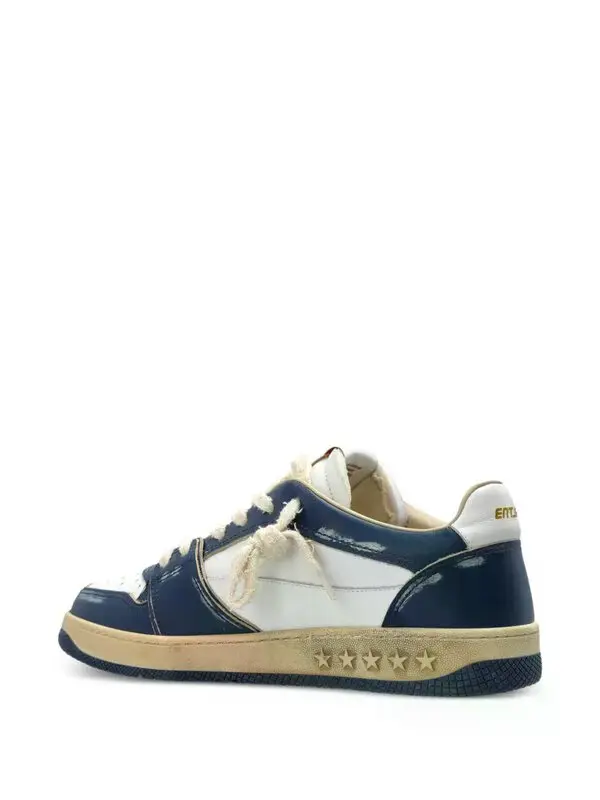 ENTERPRISE JAPAN Egg Rocket Leather Sneakers