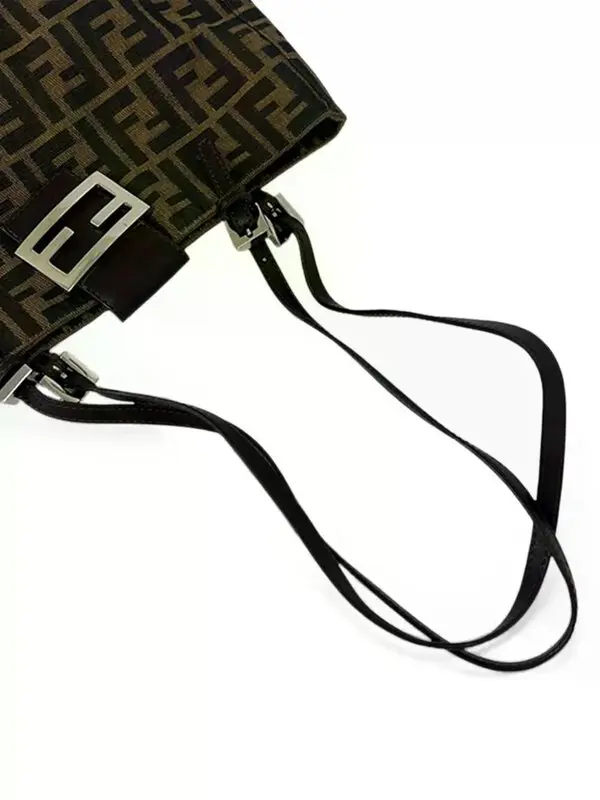 Fendi 2000-2010 Zucca Canvas Tote Bag