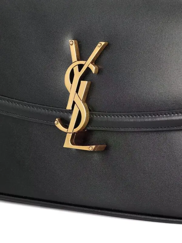 Saint Laurent Solferino Small Top-handle Bag In Box Leather