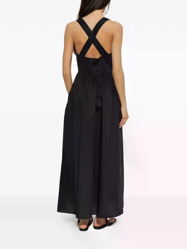 Matteau Cross-back Midi Dress