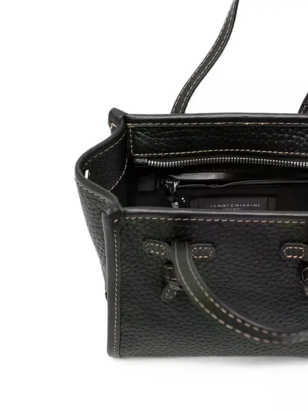 GIANNI CHIARINI Miss Marcella Grained-leather Tote Bag