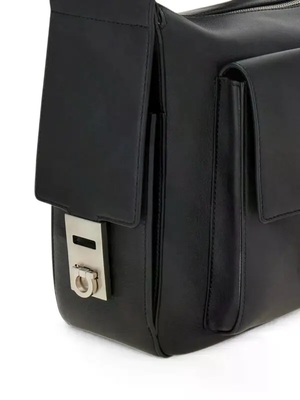 FERRAGAMO Large Hug-buckle Messenger Bag