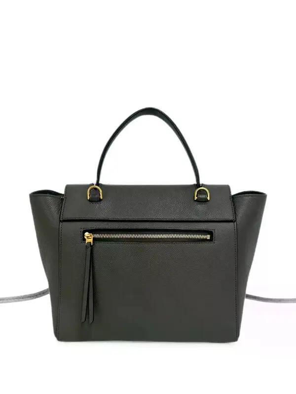Celine 2019 Micro Grained Calfskin Belt Bag Satchel