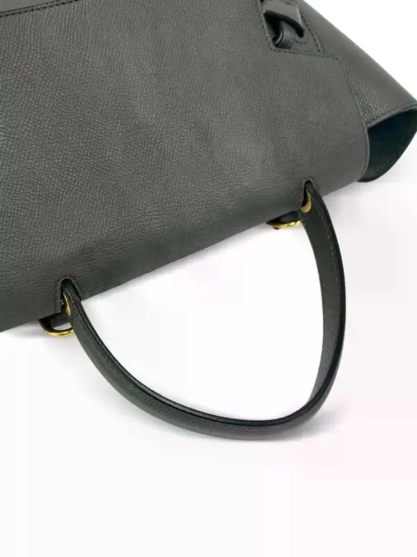 Celine 2019 Micro Grained Calfskin Belt Bag Satchel - Grey